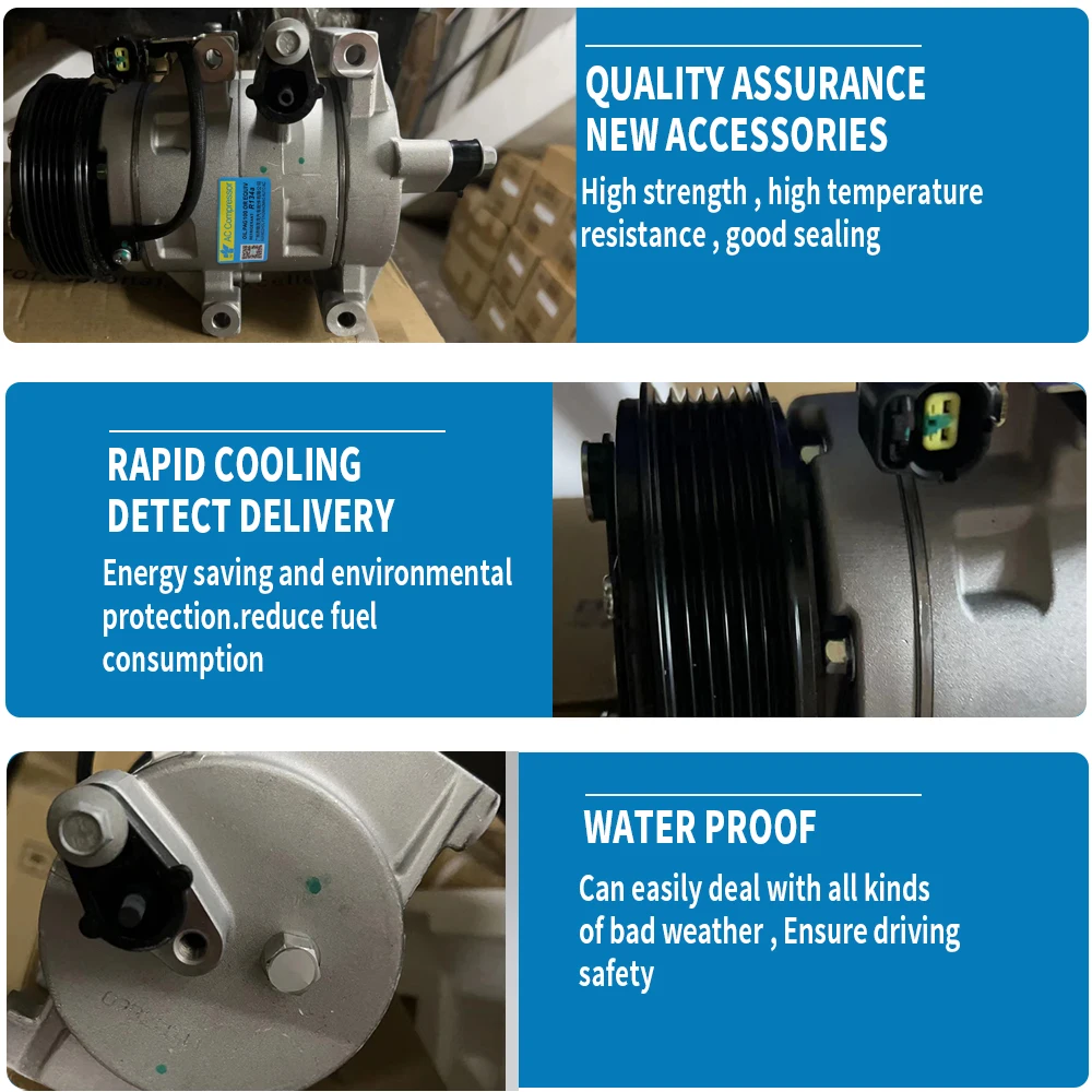 49C9469 Auto AC Compressor for Liugong Loader - 12V Vehicle Air ...