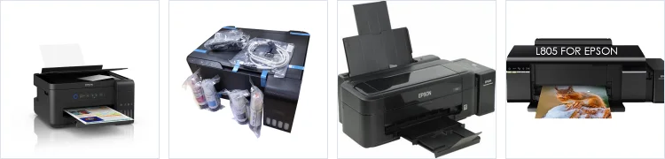 New Epson A4 Color Inkjet WiFi Printer - Flatbed, CMYK, Refillable Ink ...