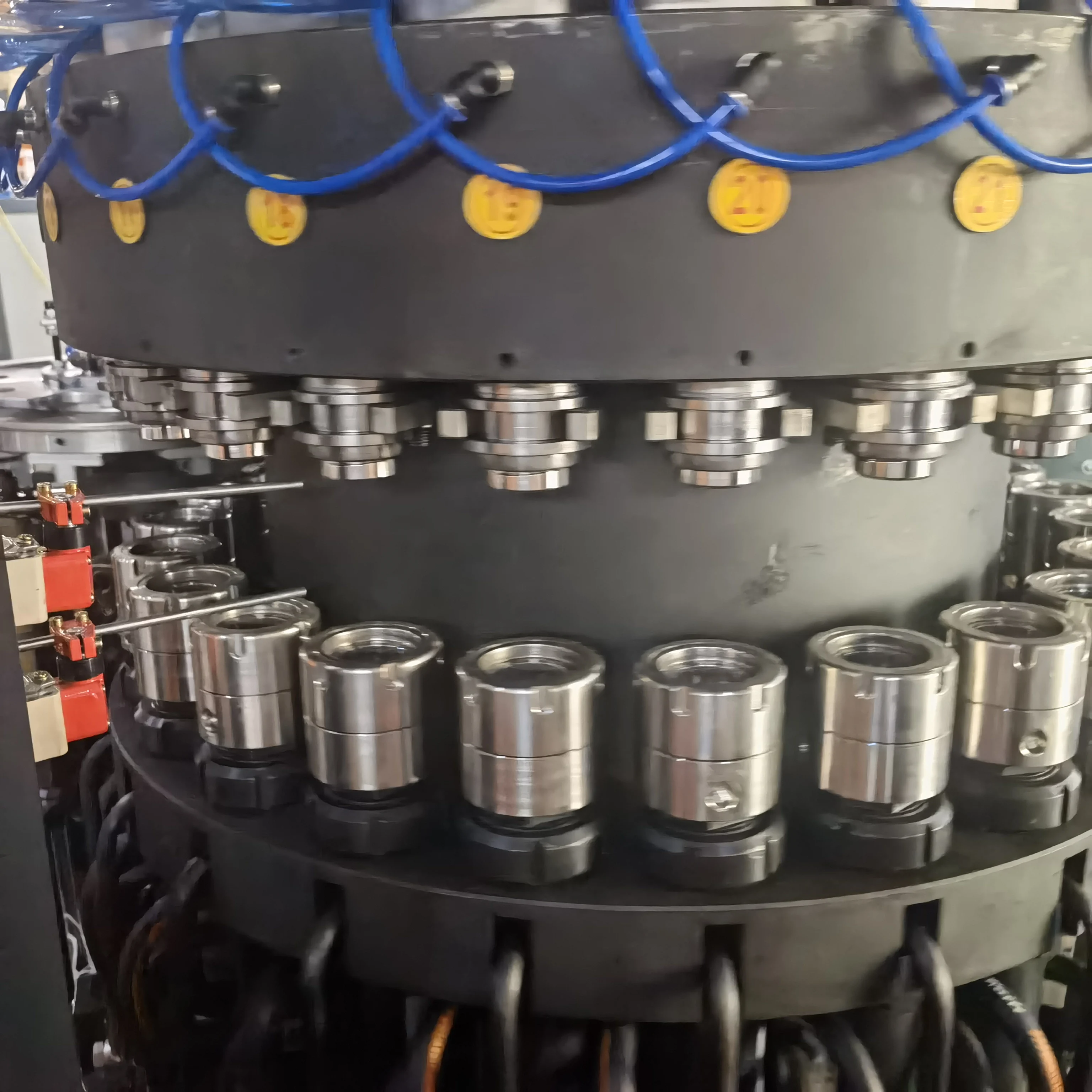 Rotary Automatic 24 Cavities Cap Compression Molding Machine