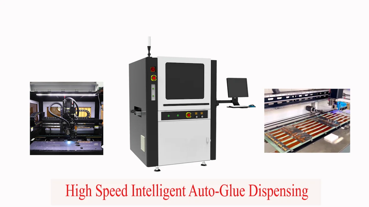 High Quality Intelligent Auto Glue Dispensing Equipment For Optical ...