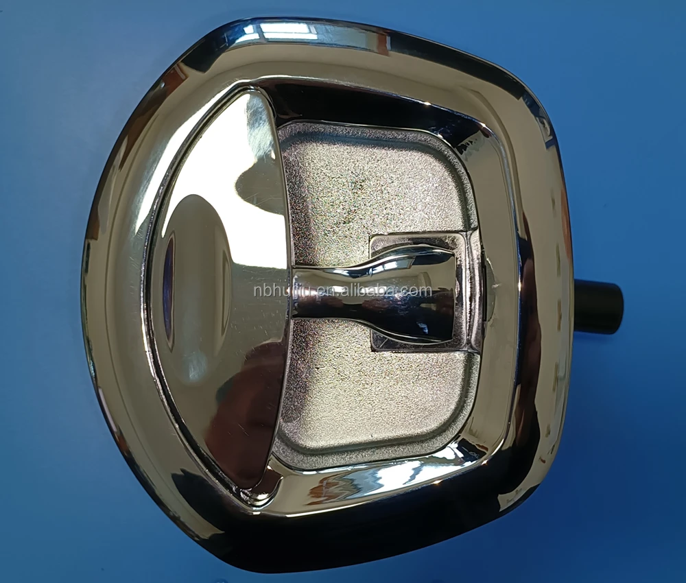 Truck Heavy Trailer Door Lock Foldable Tail Shaped Tool Box Handle Lock ...