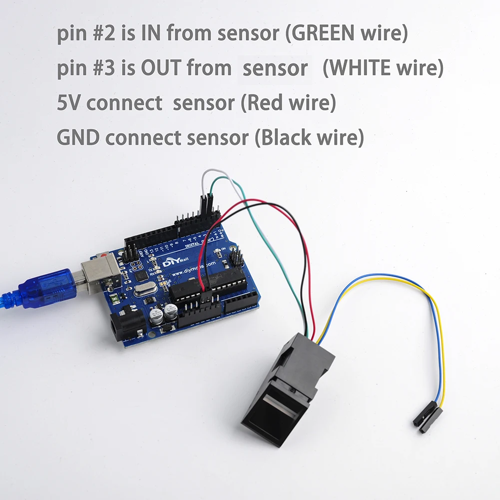 Optical Fingerprint Reader Sensor Module for Arduino R3