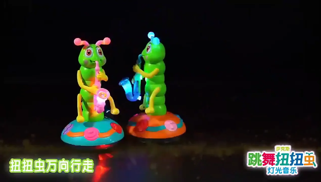 Electric Universal Walking Dancing Twisted Caterpillar Toy Automatic ...