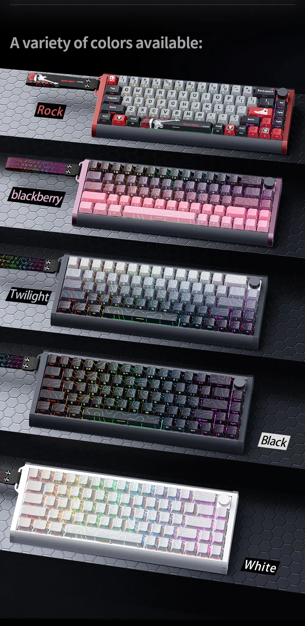 SKYLOONG GK68 HE Aluminum Magnetic RGB 8K USB Gaming Keyboard