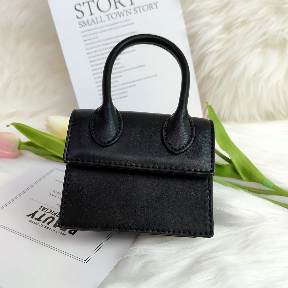 2022 Newest Mini Box Purse Trendy Small Square Cute Kid Purses And ...