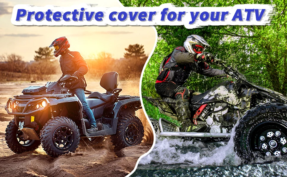 BEELAND Customized Universal Outdoor Dustproof UTV ATV Cover Windproof ...