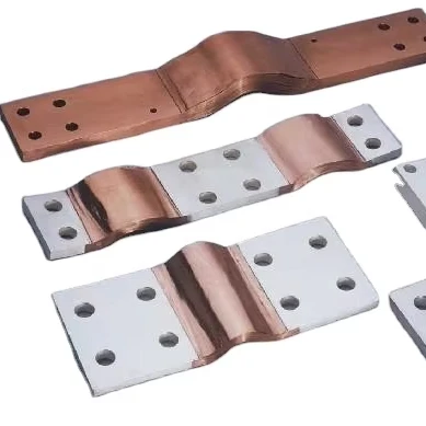 Flexible Conductive Busbar Jumpers Flexible Laminated Copper Busbar ...