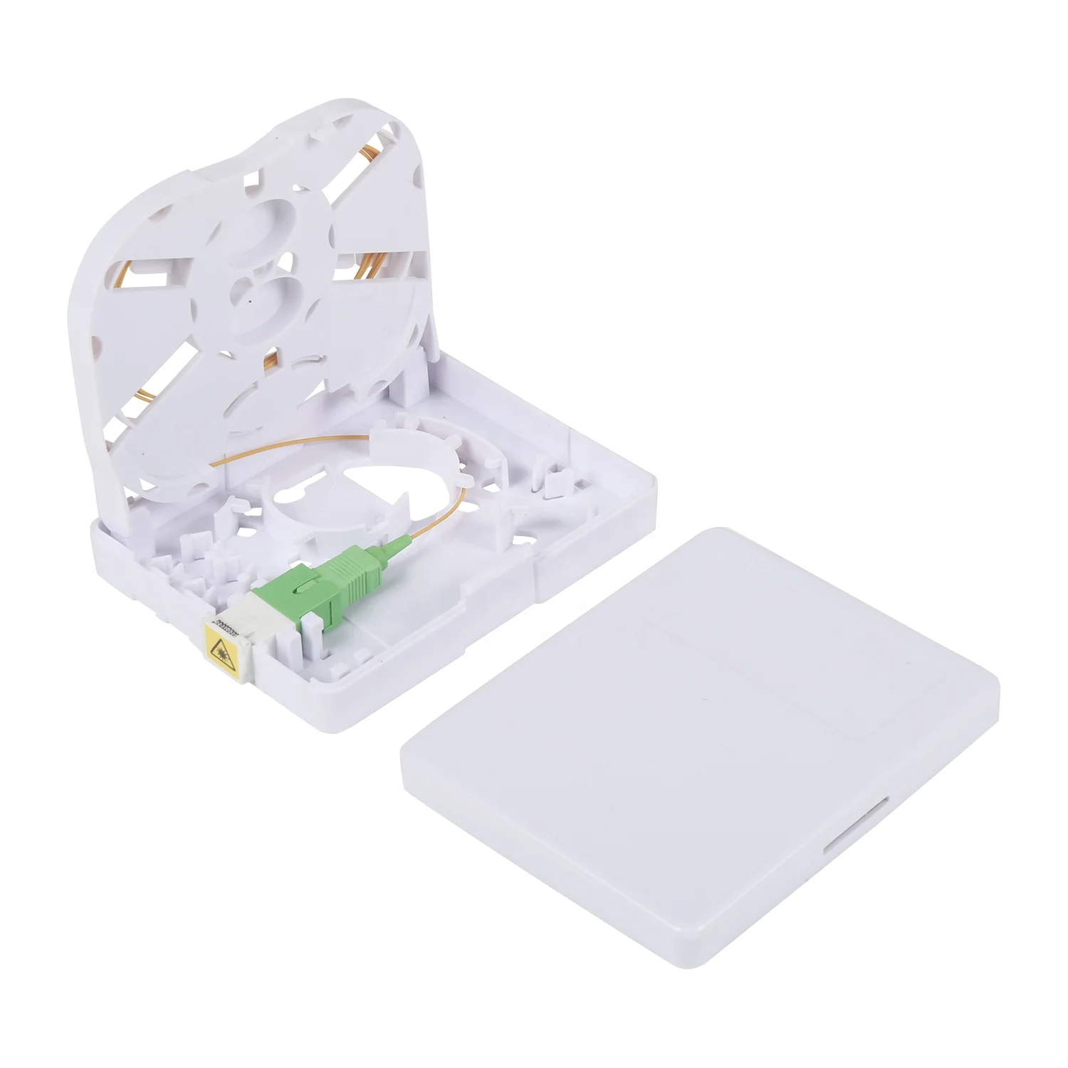 Factory Supply 1core 2core 4core Rosette Box Fiber Optic Faceplate Box ...