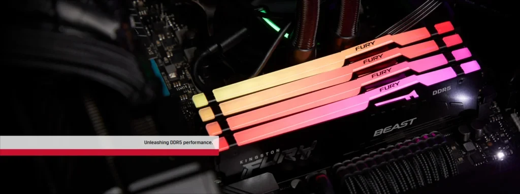 DDR5 Hyperx FURY Beast DDR5 RGB 16GB 32GB 4800 5200 5600 6000MHz ...
