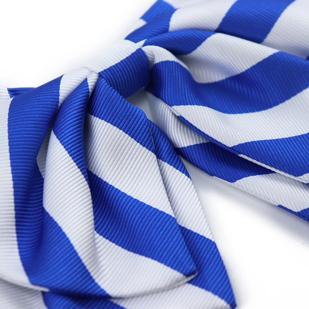 Hot Sale Custom Greek Sorority Fraternity Striped Design Woven Blue ...