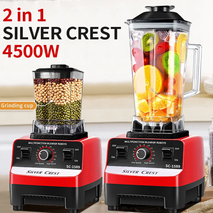 Heavy Duty Commercial Juice Fruit Mixeur 4500w Silver Crest Sc 1589 2 ...