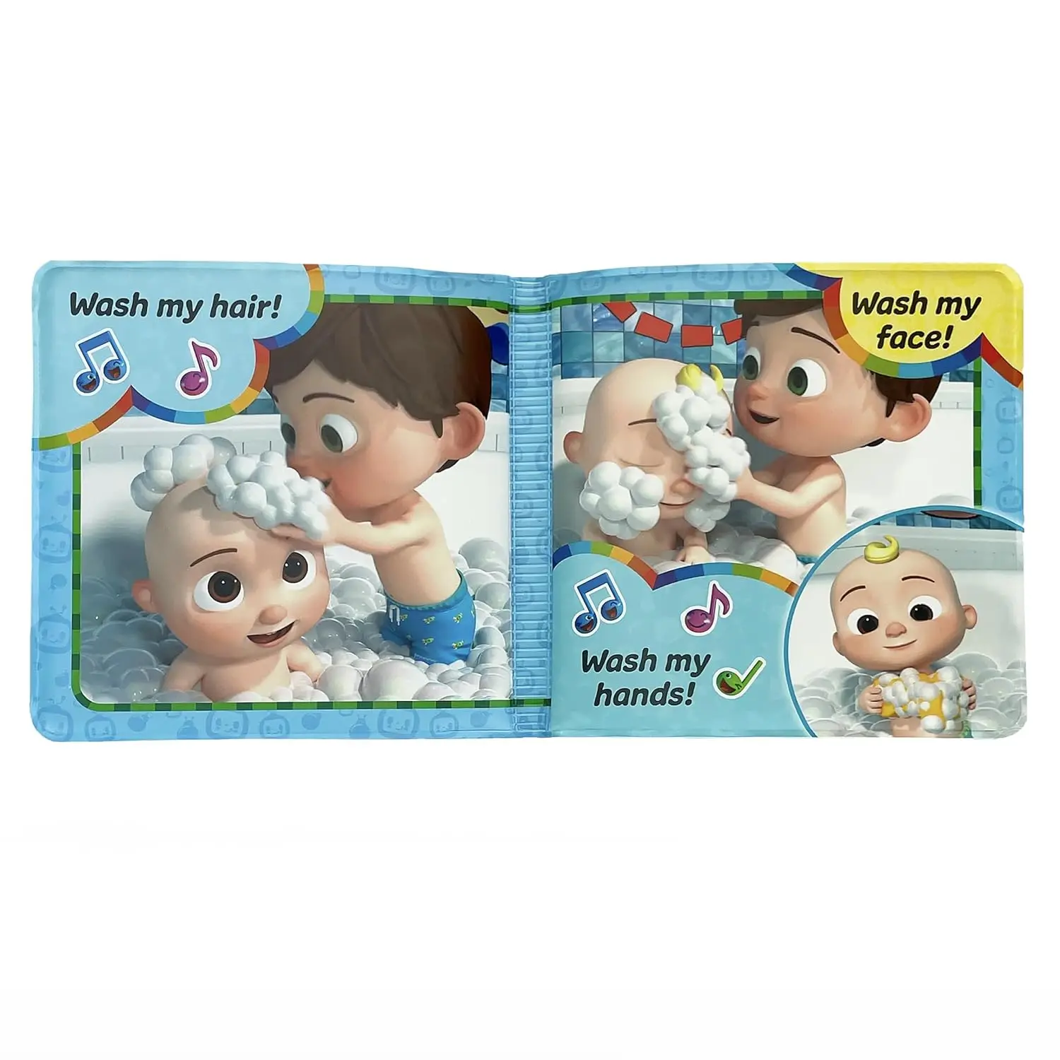 Baby & Toddler Early Educational Enlightenment Picture Book Waterproof ...