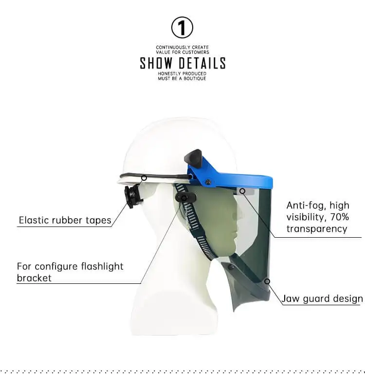 Electrical Arc Flash Protection Face Shield - C&G Arcpro-shield-14gs