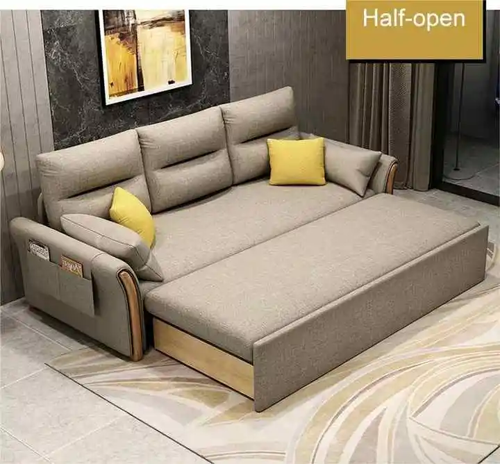 Multi-functional Retractable Folding Sofa Bed for Small Apartments