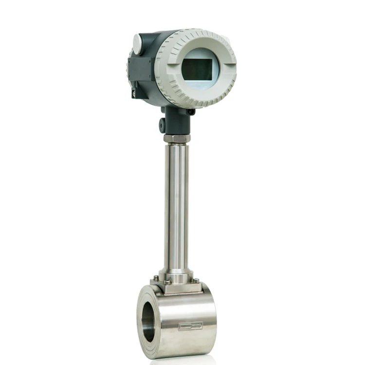 Dkv Intelligent Vortex Flowmeter Flange Clamp Temperature And Pressure Compensation Stainless ...