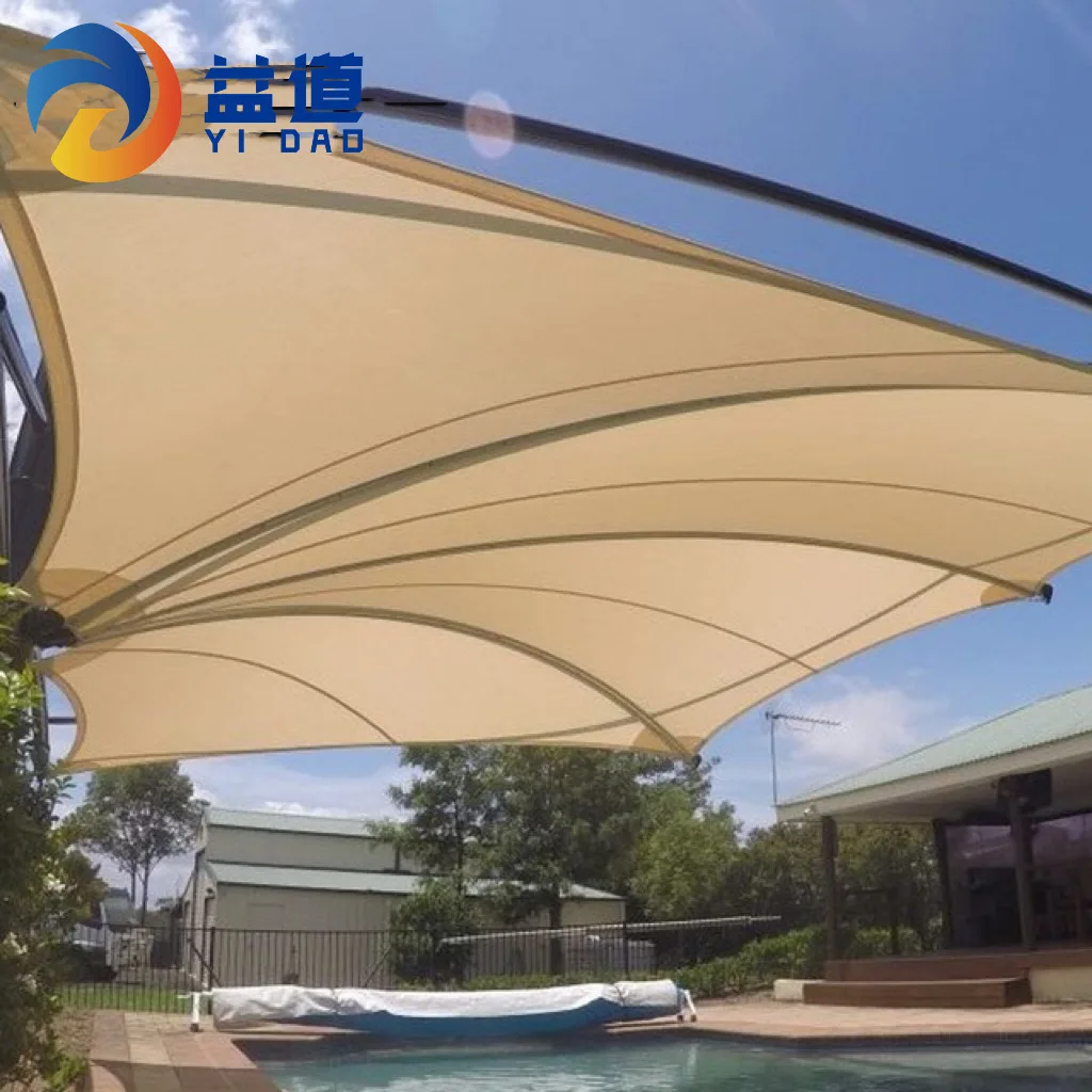 High Quality 340gsm 3*50m Beige Woven Fabric for Shade Nets