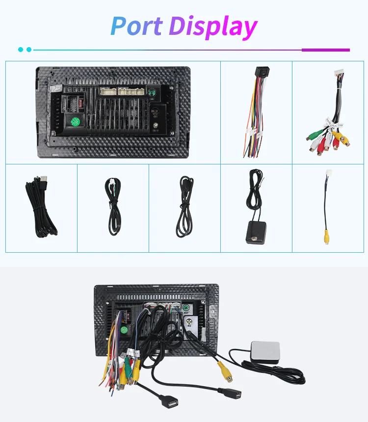 Universal 9 Inch Android 13 Car Radio 2+32gb Carplay Auto Gps Navi ...