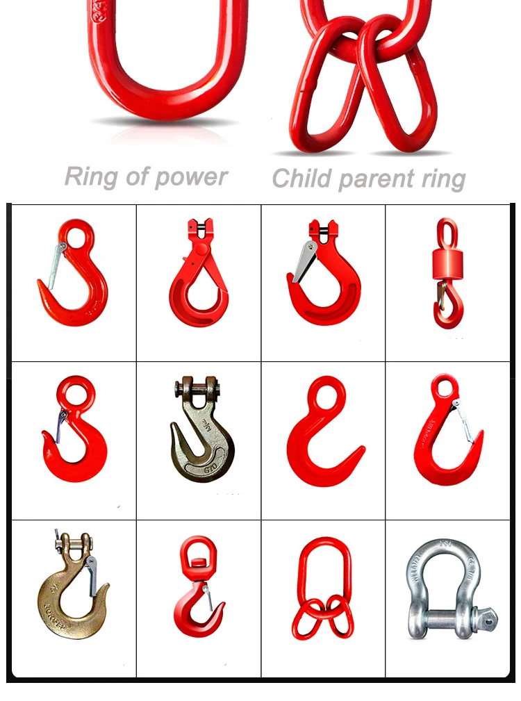 4 Leg Rigging Lifting Sling - Heavy Duty Chain Sling