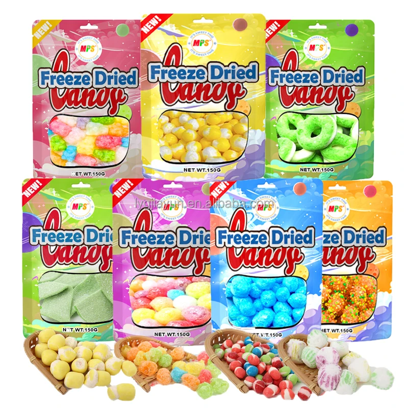 MPS Brand Freeze Dry Candies Sweets Snacks Wholesale Freeze Dried Jelly ...