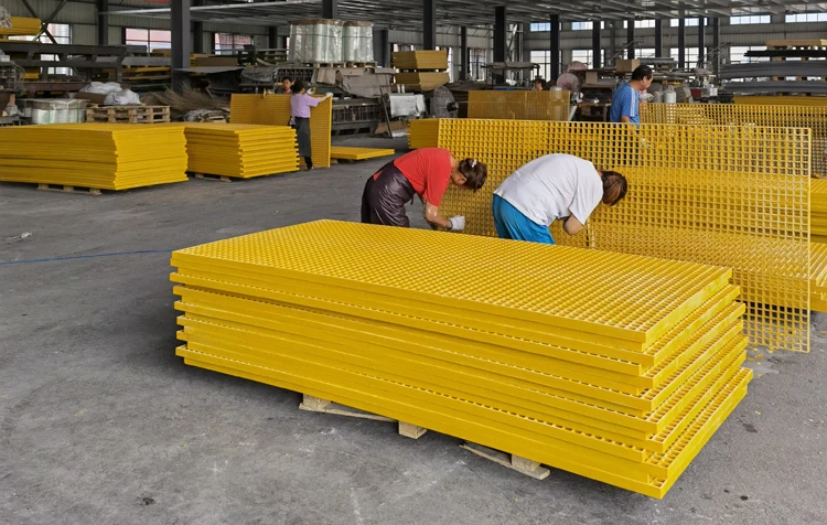 Transparent FRP Grating Translucent Fiberglass Molded Decorative Anti ...