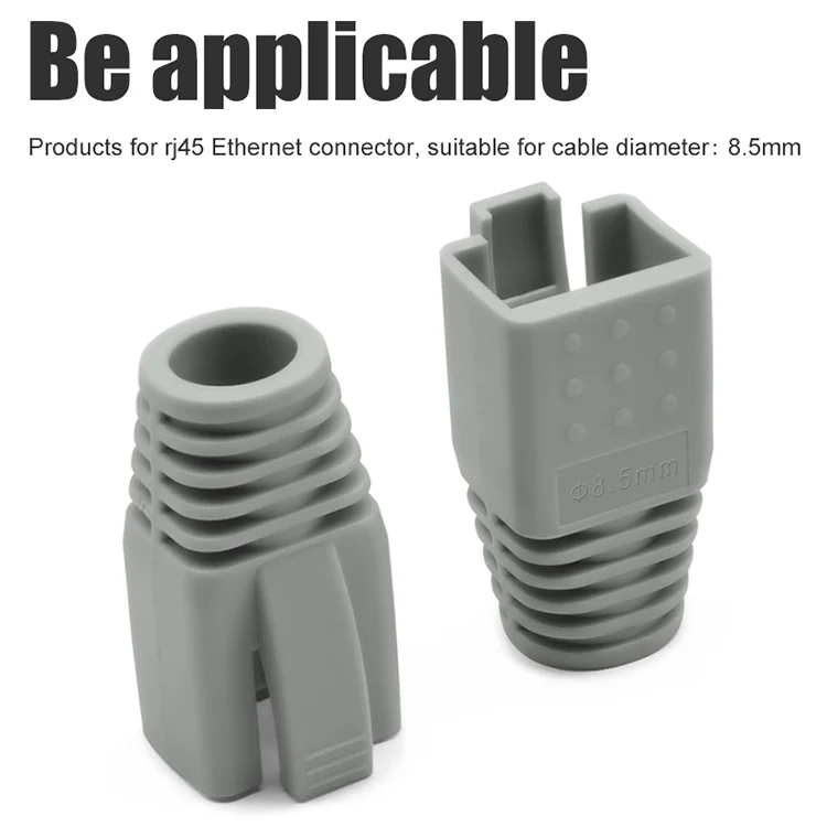 CAT6A CAT7 CAT8 Rubber Boot RJ45 Connector Plug 7.0 7.5 8.0 8.5 9.0
