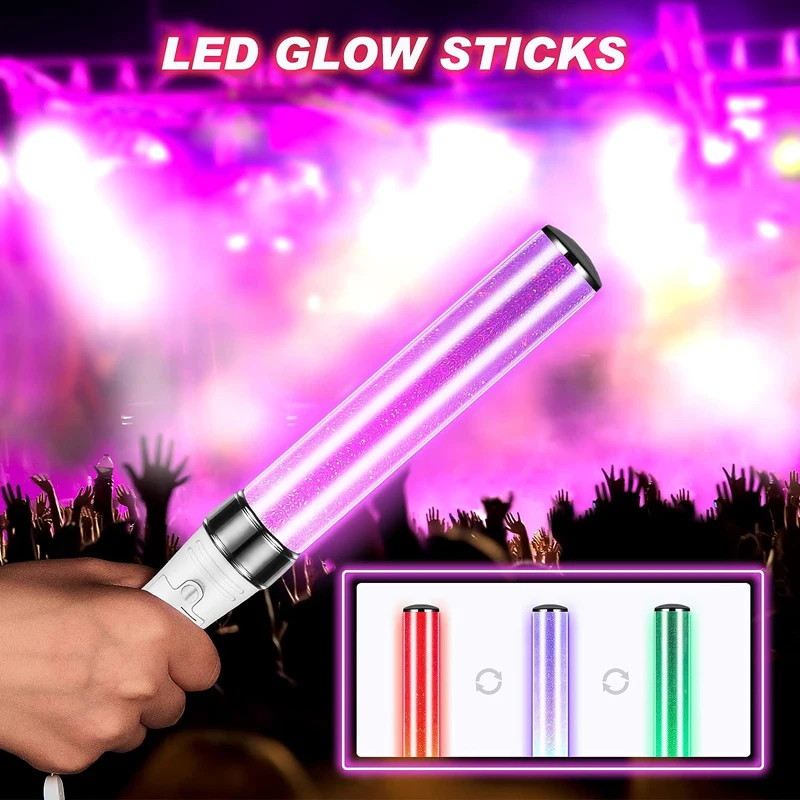High Quality 15 Colors Concert Light Stick - Portable & Durable