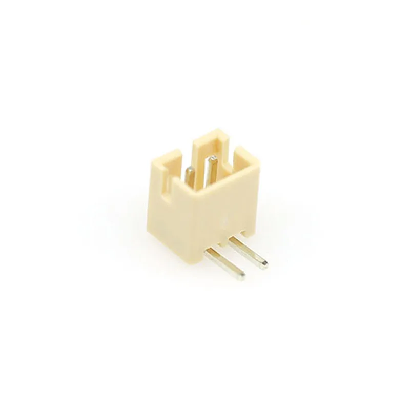 2mm Pitch Beige Curved Pin Base 2pin Connector Socket Wire to Board ...