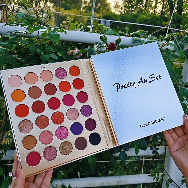 3 Layers 86 Colors Folding Eyeshadow Palette Multi-role Eye Shadow ...