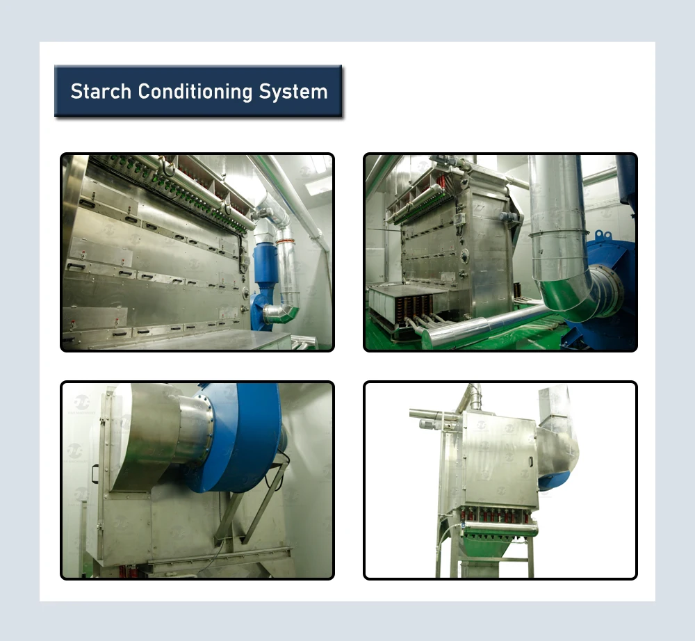 Multifunction Full Automatic Starch Mogul Line - Candy Making Machine
