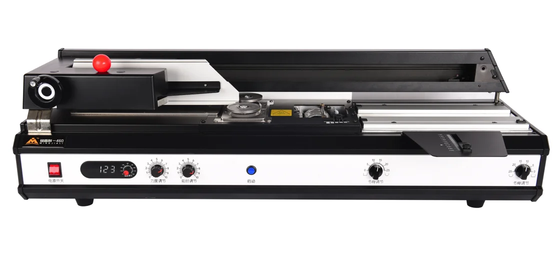 Semi-automatic Desktop Perfect Binder - Hot Melt Glue Machine