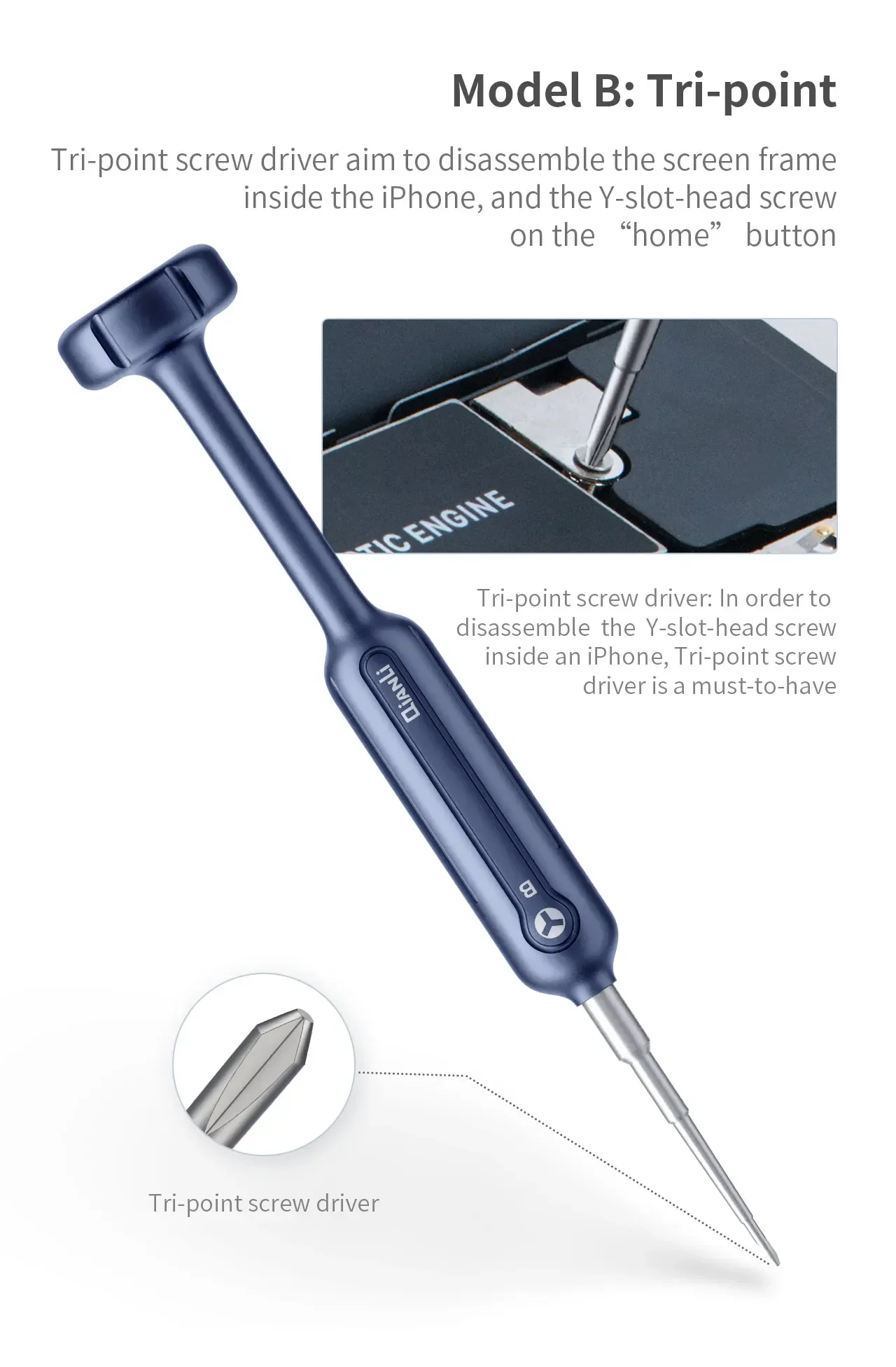 Qianli New Magnetic 2d Flyfish Screwdriver Set Aluminium Alloy Highly ...