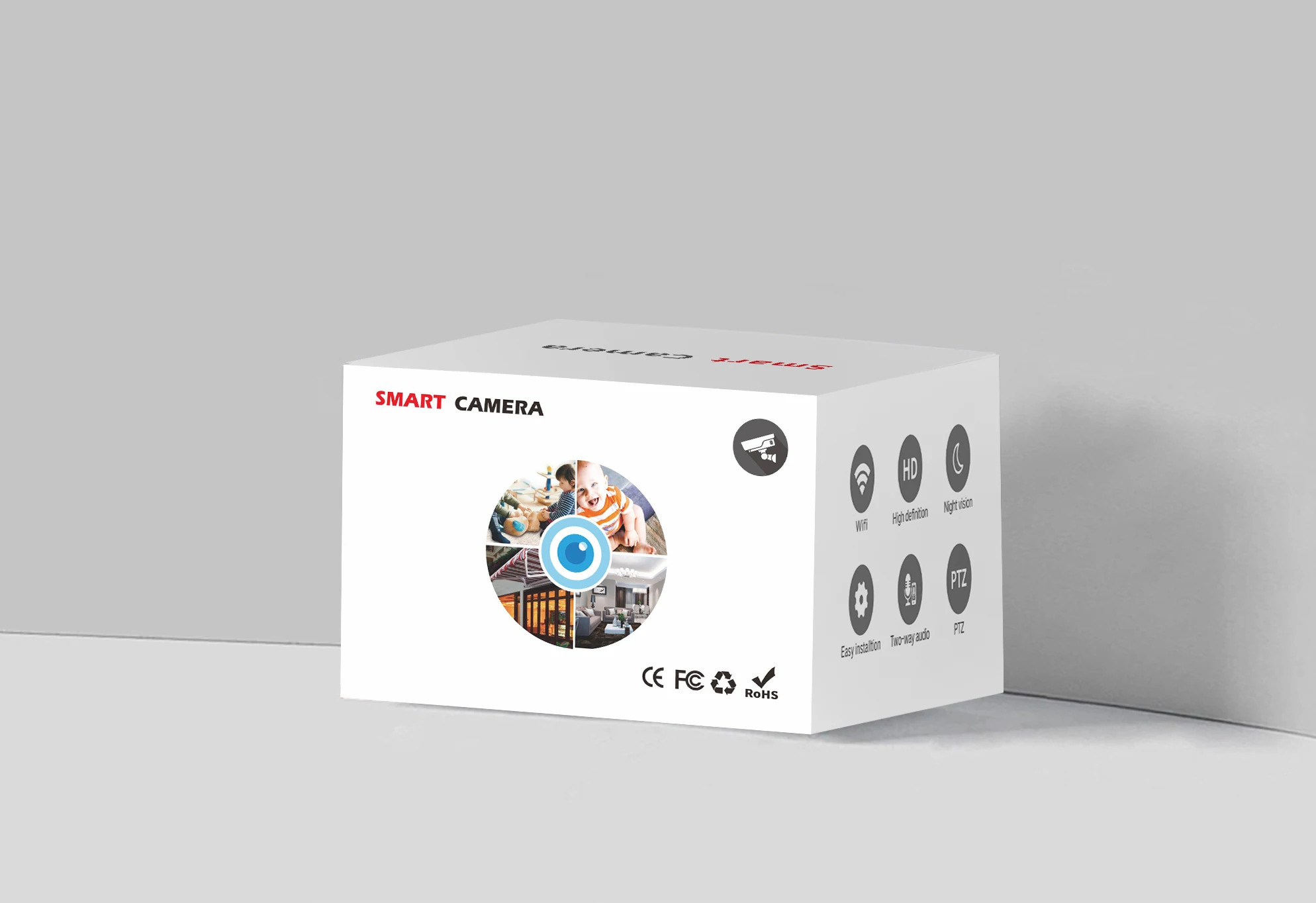 O-kam Pro Indoor Ptz Camera Light Bulb 3mp Cloud Storage Intelligent ...