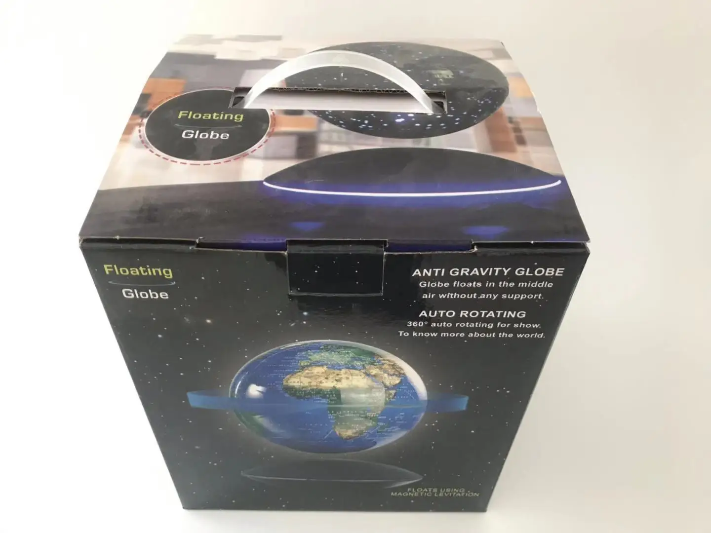 Magnetic Levitating Globe Floating Wireless Led Light Globe Creative ...