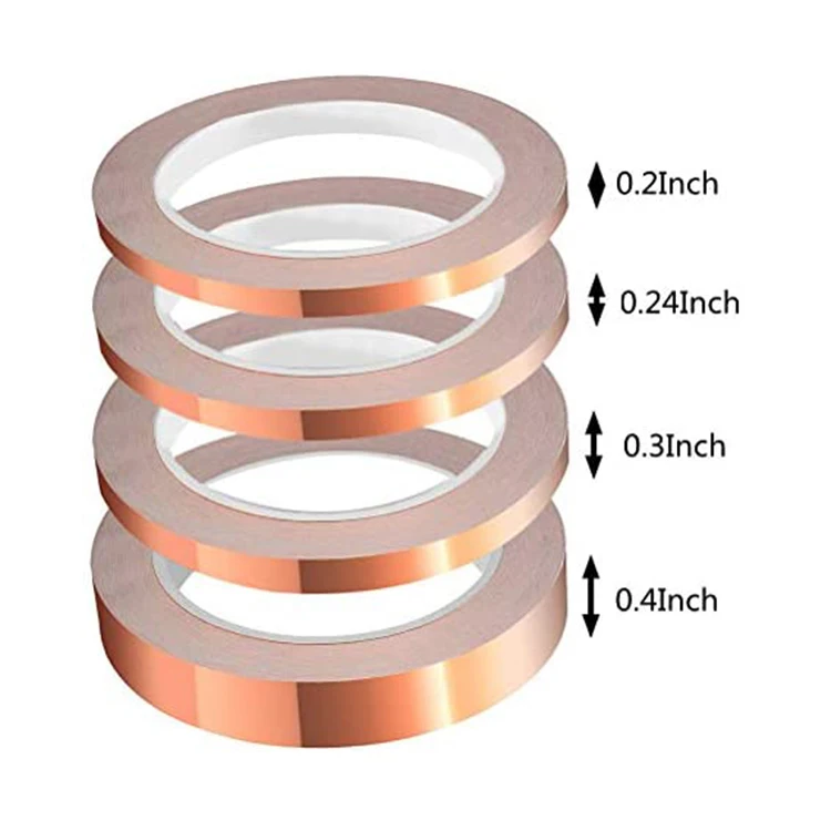 Die Cutting Emc Emf Rfid Shielding Conductive Copper Foil Tape - Buy ...