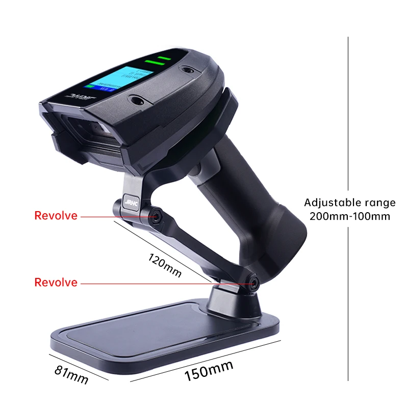 Jr 2023 New Wireless Laser Barcode Scanner Sl3678-lwp Industrial Design ...
