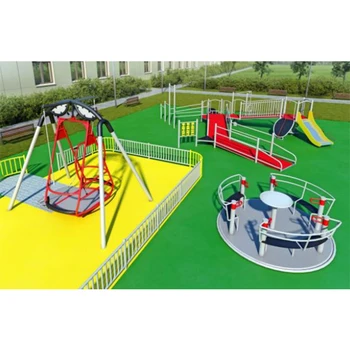 Wheelchair Playgrounds Equipment All Accessible Inclusive Handicap ...