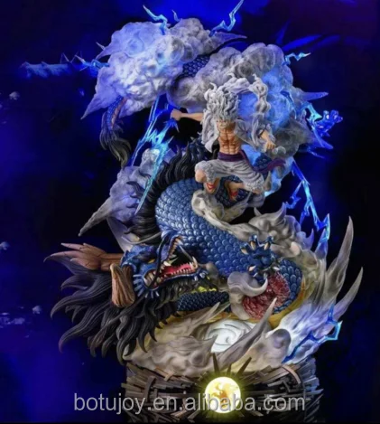 Animation One King Piece Action Figure Black Pearl Dragon Kaido Hand Do ...