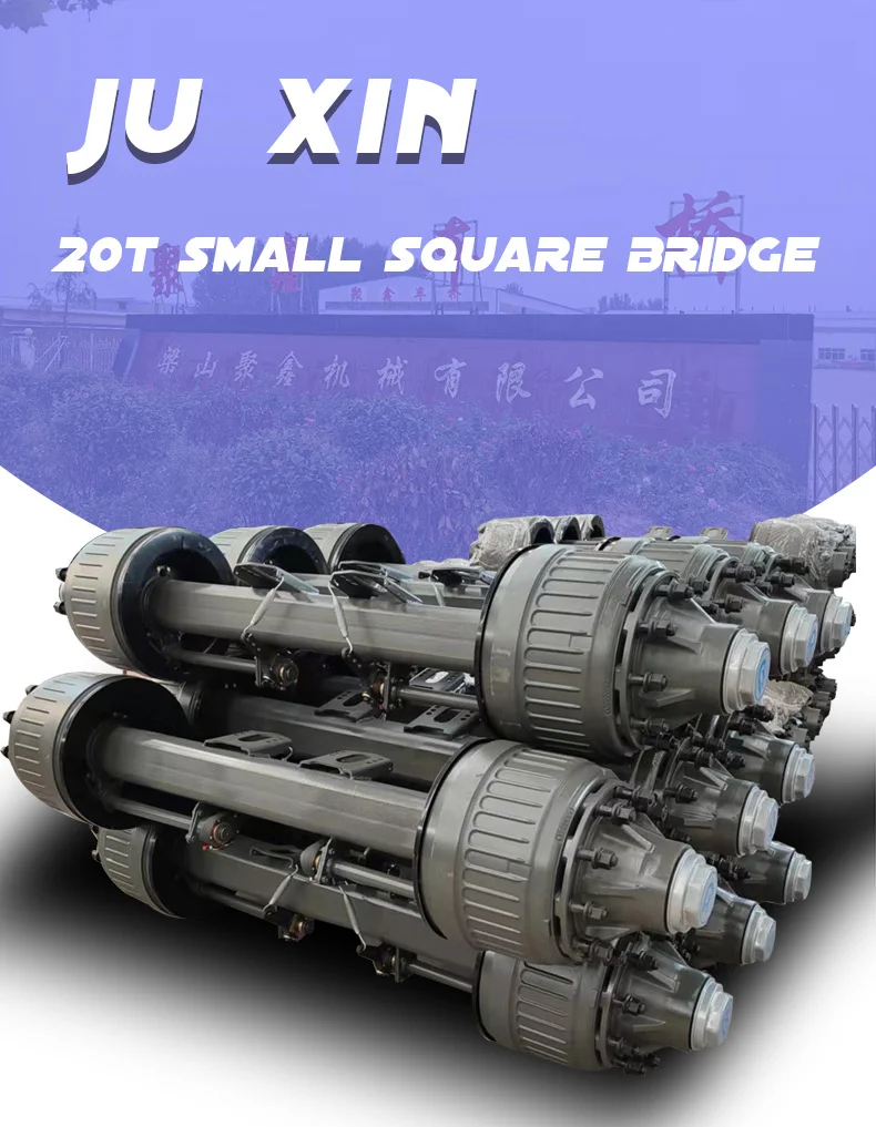 Heavy Duty Truck Rear Axle America Type Square Beam Trailer Axle - Buy ...