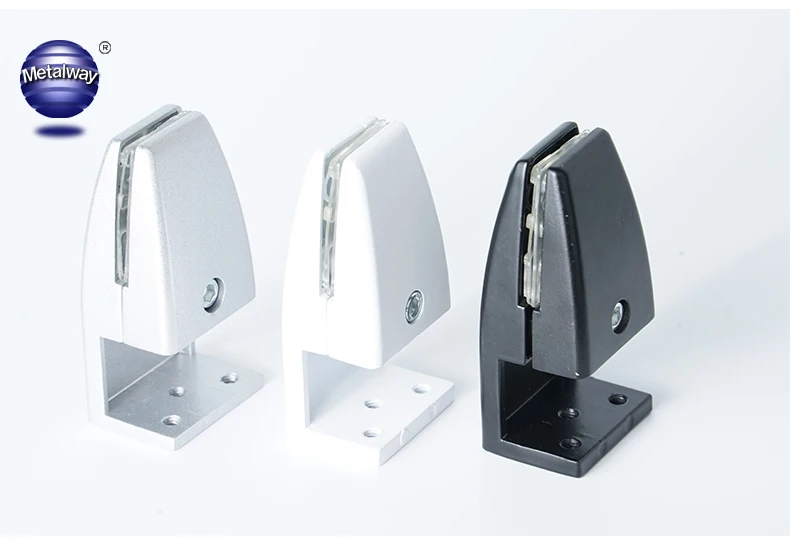 Office Workstation Aluminum Alloy Desk Partition Screen Fixing Clamp