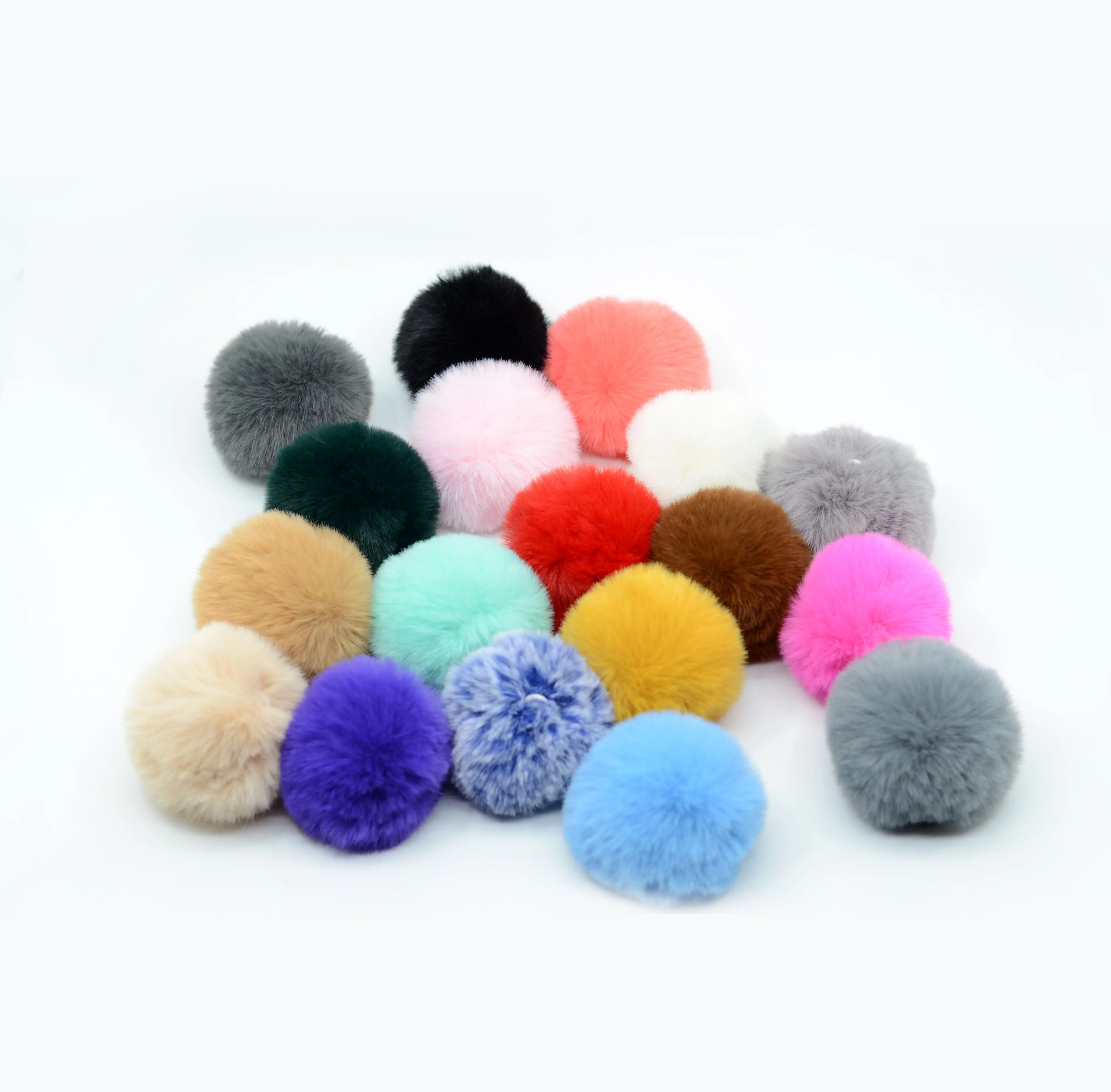 Faux Fur Ball Using For Fur Pendant Key Chains Clothing Accessories ...