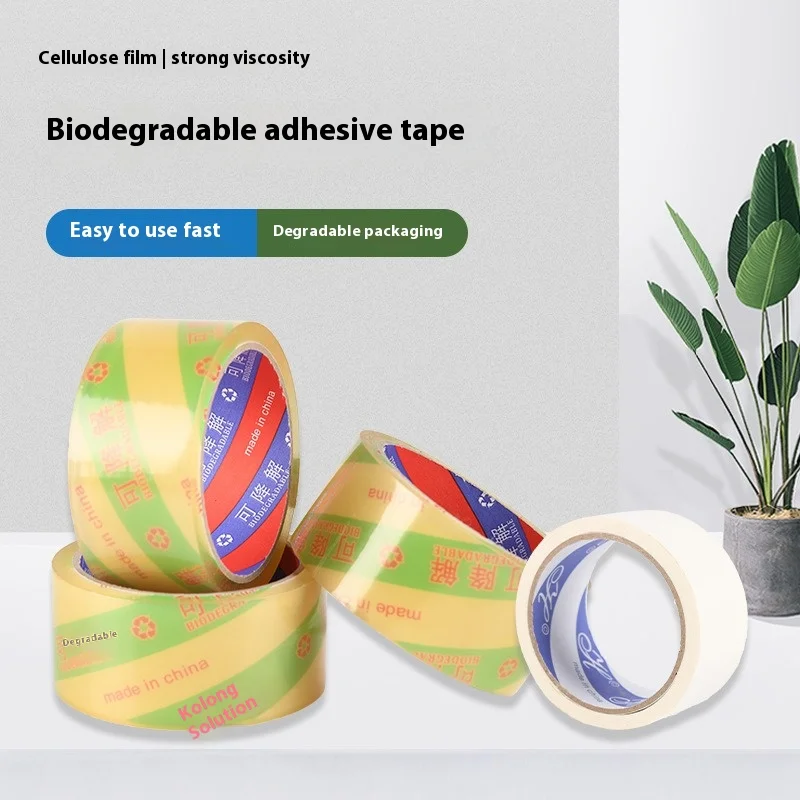 High Quality Plant Based Silent Static Free Acrylic Adhesive Cellophane ...