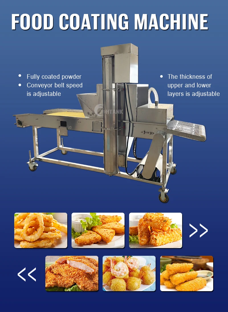 Automatic Fried Bread Crumb Chicken Battering Machine