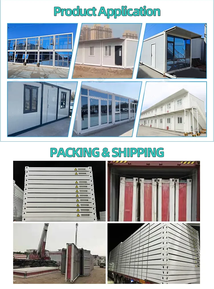 20Ft Luxury Urban Modular Shipping Container House Flat Pack Container ...