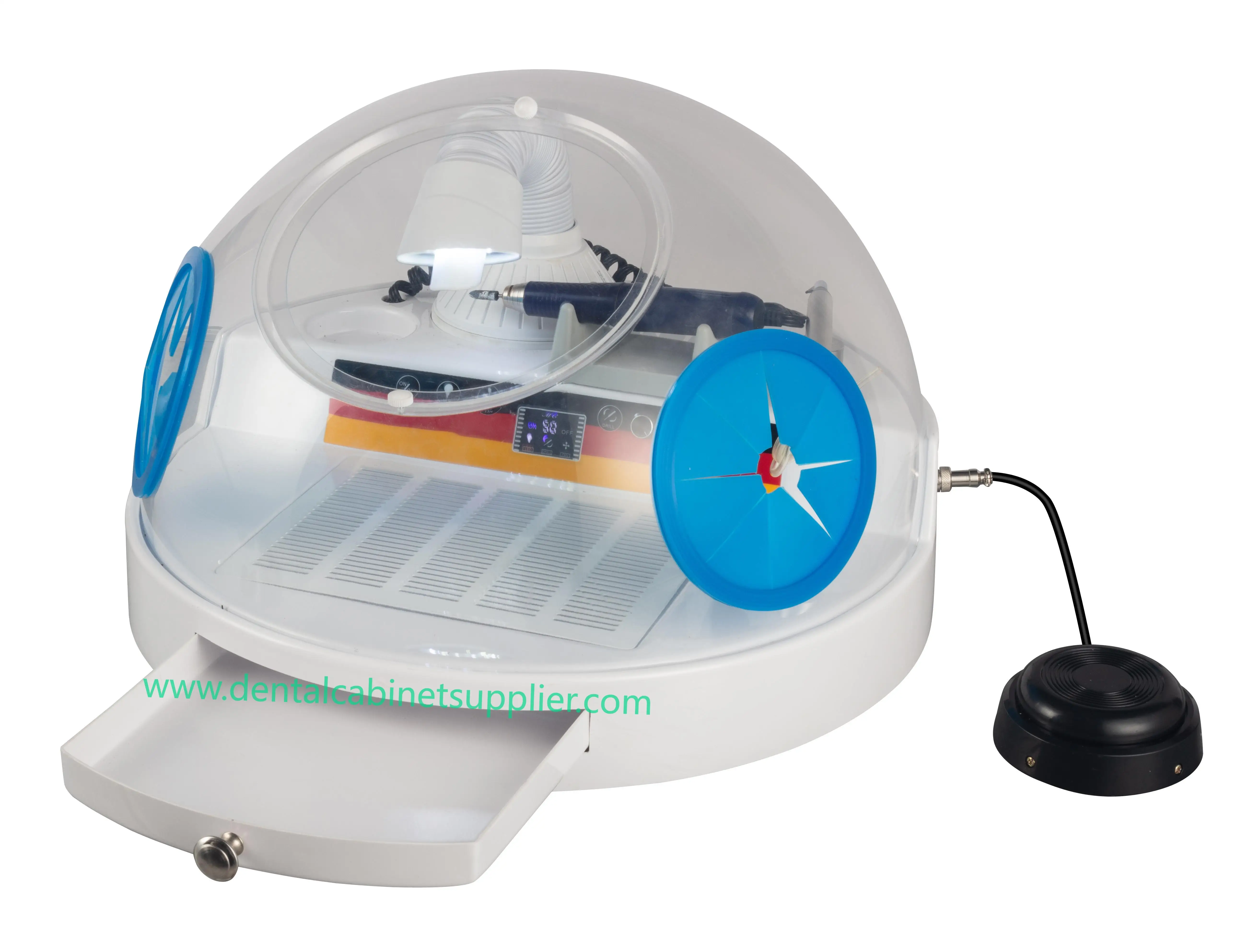 Dental Lab Dust Collector with Built-in Micro Motor