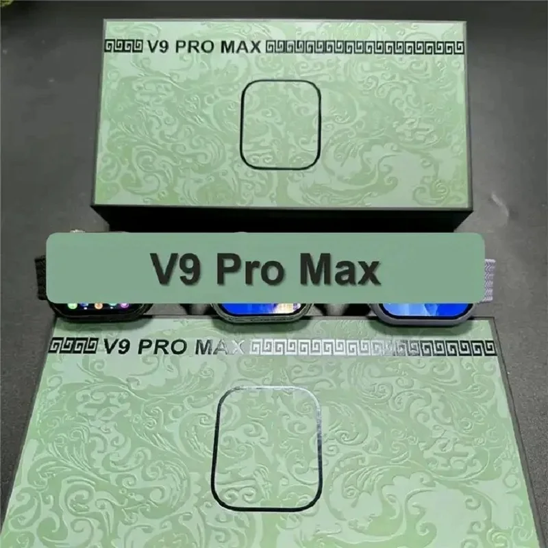 V9 Pro Max Series 8 Smart Watch Ip68 Waterproof Sports Fitness Heart Rate Nfc Reloj Intelligente ...