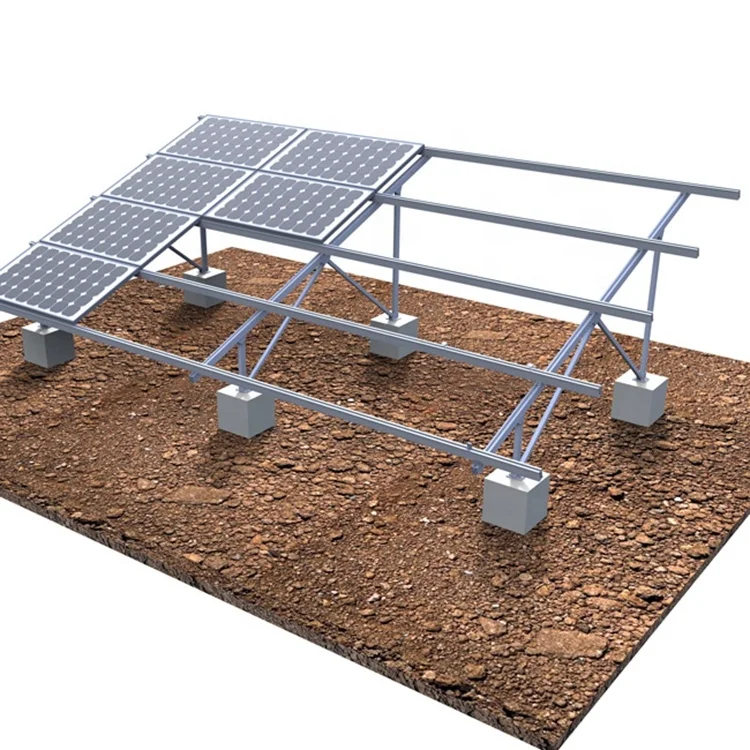 Galvanized Ground Mount Solar Racking System U Steel Solar Panel ...