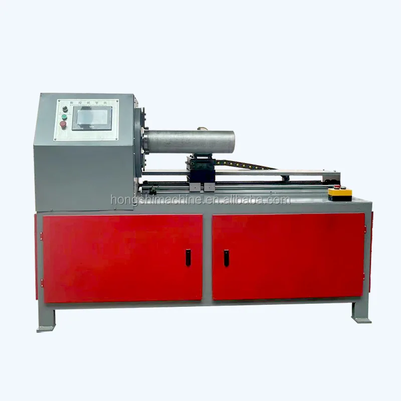 Factory PLC Control Rotary Paper Tube Core Reel Cutting Machine Toilet ...