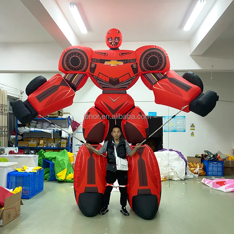 Walking Inflatable Transformer Car Robot Costume for Street Parade ...