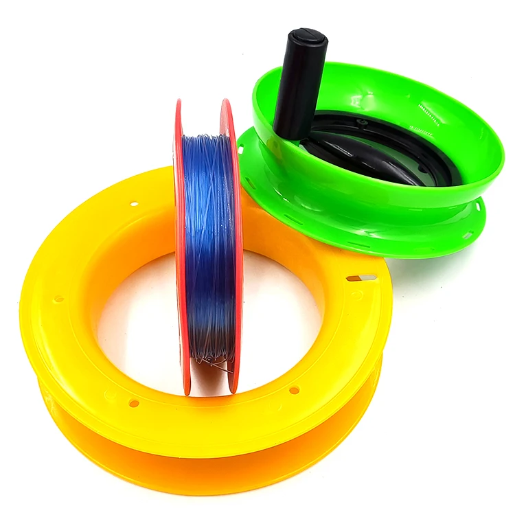 Swivel Fishing Accessories - Empty Plastic Spools & Hand Casters