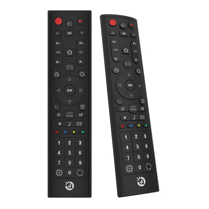 Silicone 43keys Key Type universal master tv remote control for Smart ...
